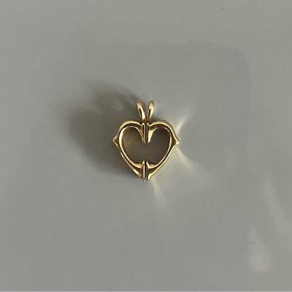 Cartier | Jewelry | Vintage Cartier 8k Gold Heart Pendant | Poshmark